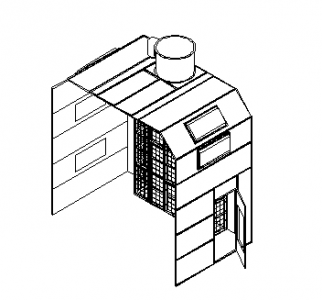 Truck Paint Booths Exhaust Plenum Options : Paint-Booths.com