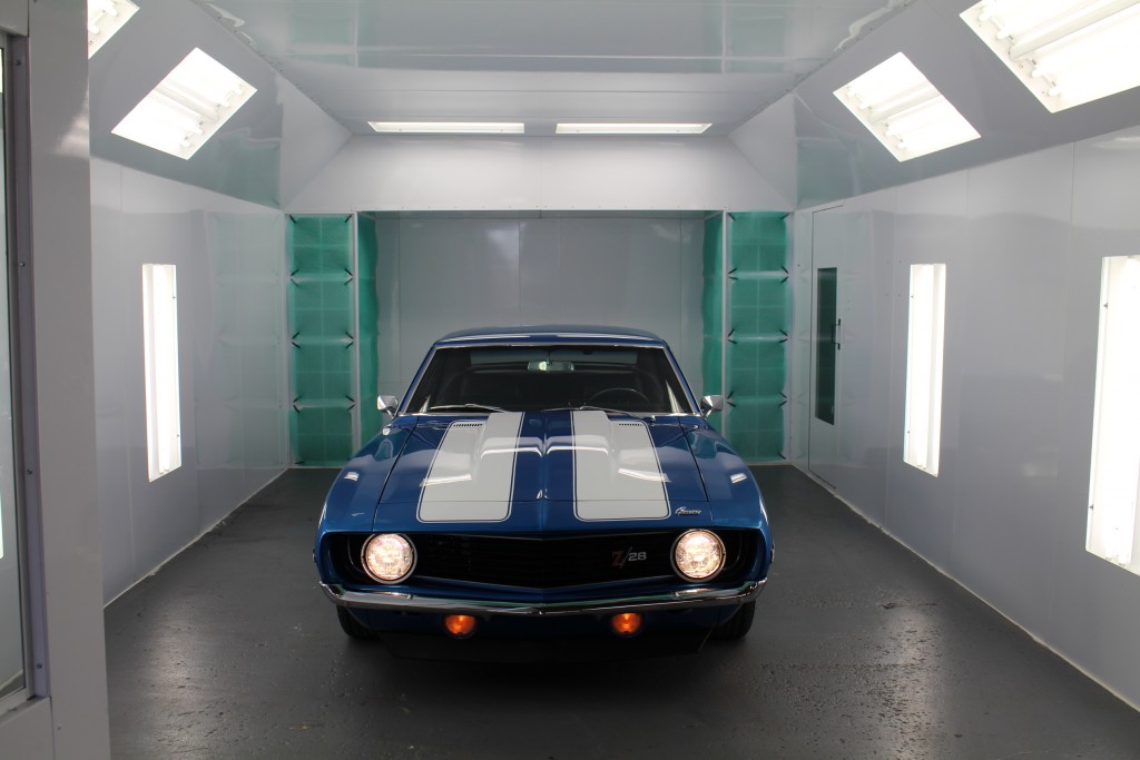 Powder coating offers brilliant white booths! : Paint-Booths.com