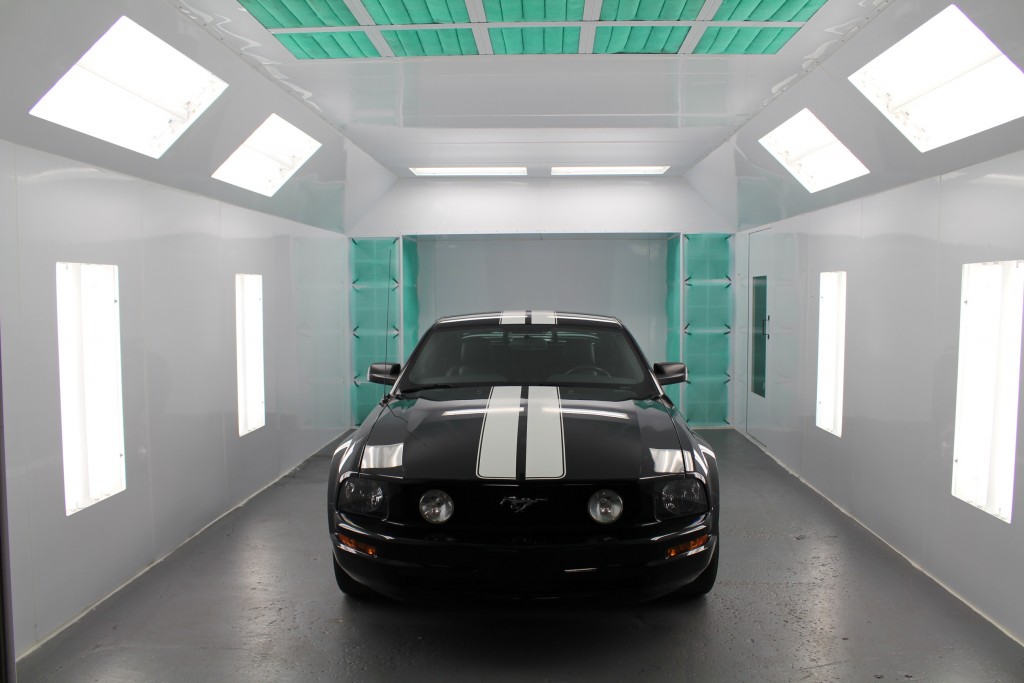 Powder coating offers brilliant white booths! : Paint-Booths.com