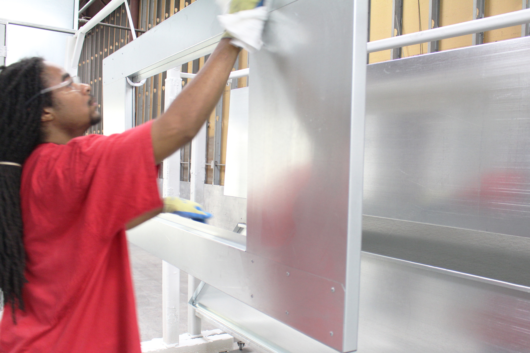 How We Powder Coat Our Spray Booths : Paint-Booths.com