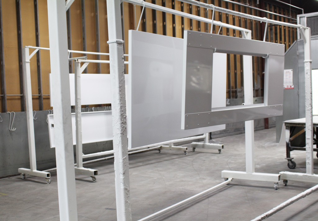 How We Powder Coat Our Spray Booths : Paint-Booths.com