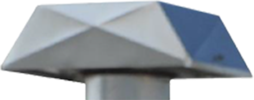 30" Round Roof Cap: Paint Booths